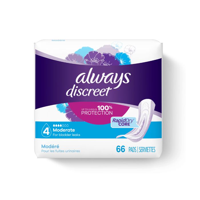 Moderate Pads from Always Discreet | HDIS