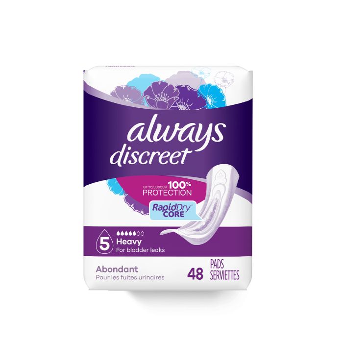 Always Discreet Heavy Pads from HDIS