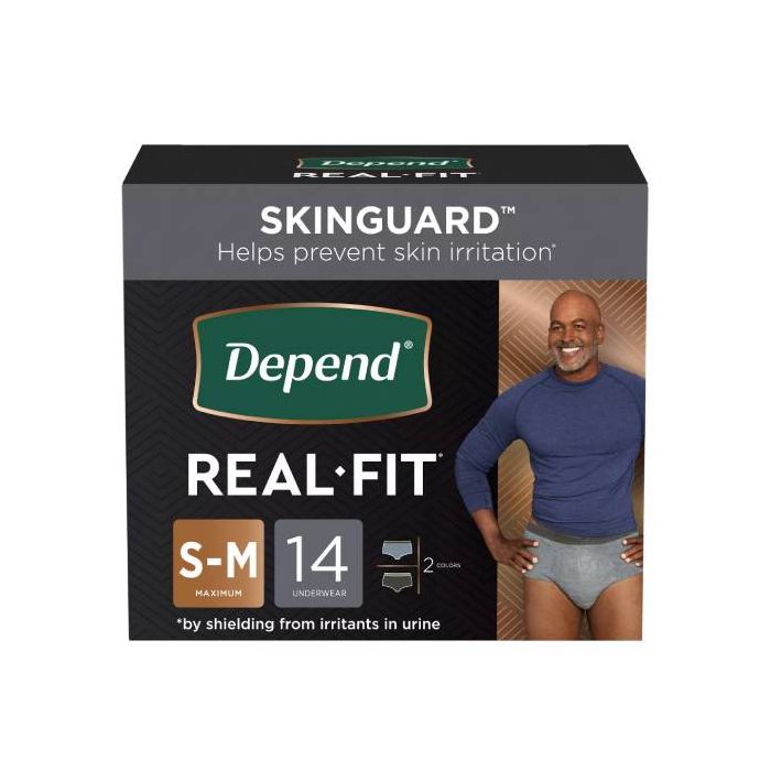 Case Special: Depend Real Fit for Men, Small/Medium - 56/case