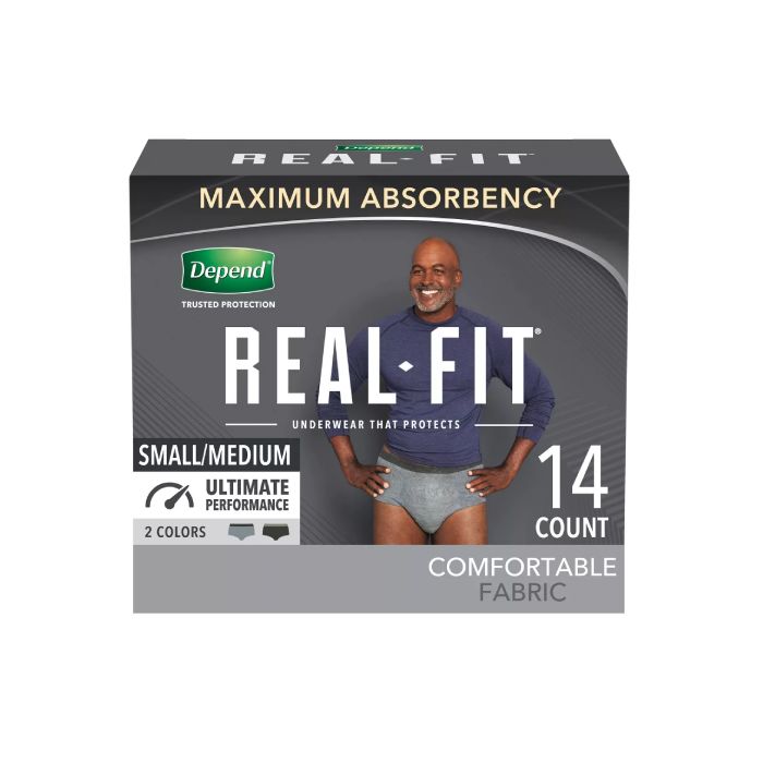 Case Special: Depend Real Fit for Men, Small/Medium - 56/case